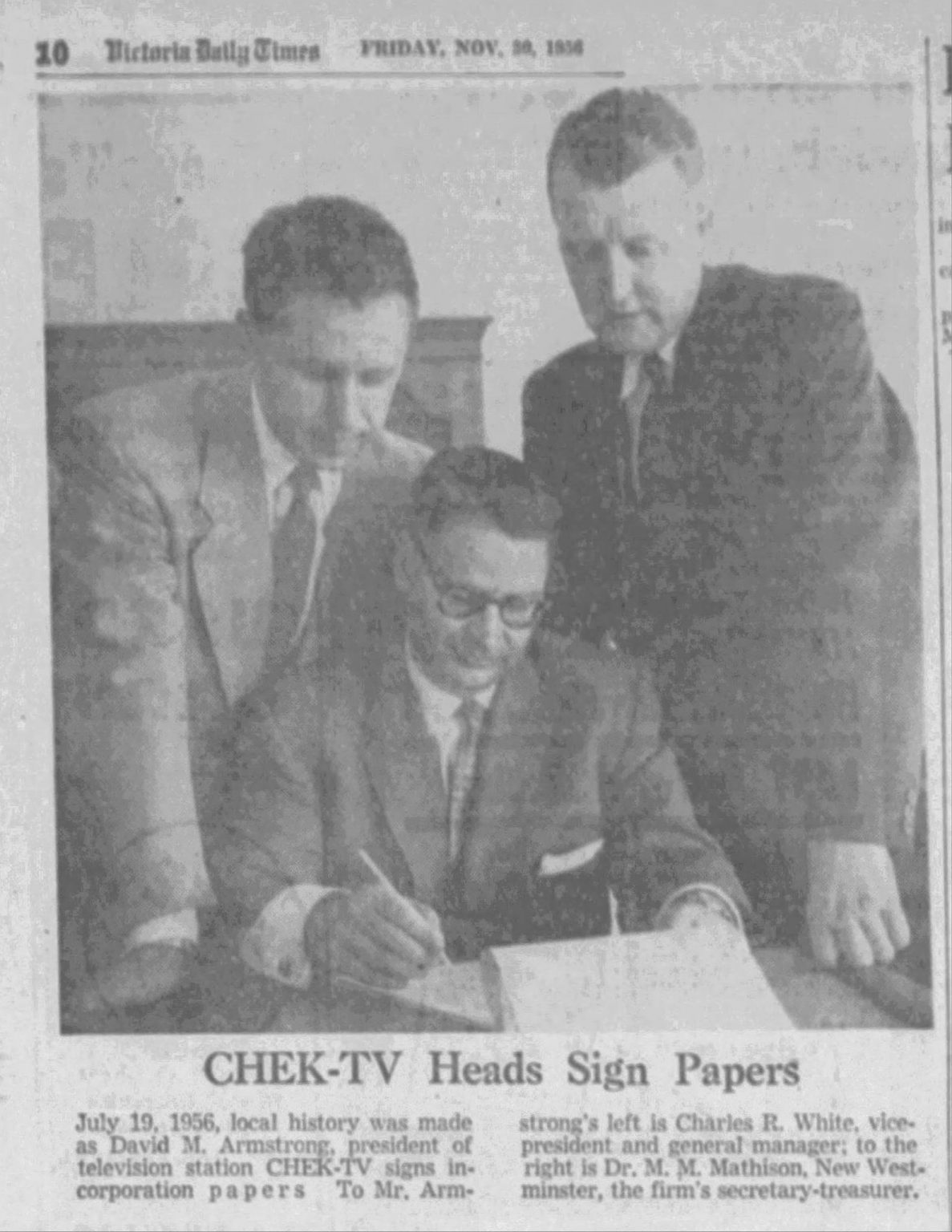 CHEK TV Celebrates 64 Years... - Puget Sound Radio