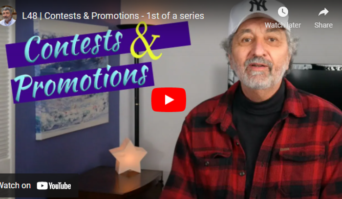 Pat Holiday: "Contests & Promotions" - 1st of a series - Puget Sound Radio