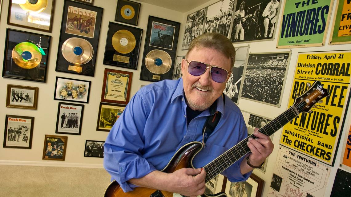 Don Wilson, co-founder of Tacoma-born Hall of Fame rockers The Ventures ...
