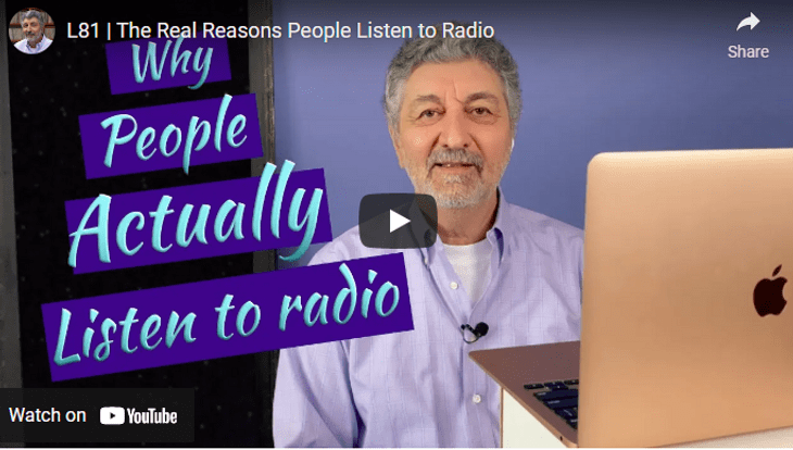 The Real Reasons People Listen to Radio, by Pat Holiday - Puget Sound Radio